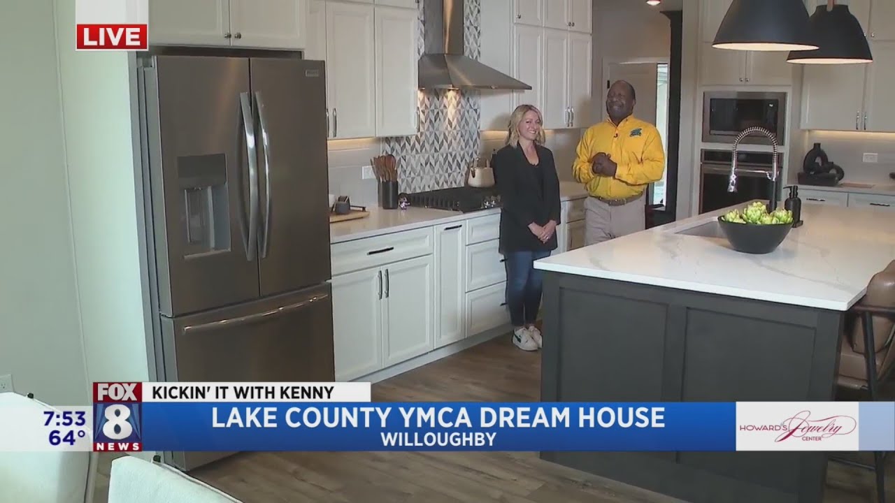 Kenny shows us what's cooking at the 2024 Lake County YMCA Dream House - YouTube