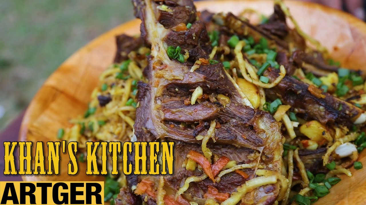 TSUIVAN For The King - Mongolian Rib Fried Noodle | Khan's Kitchen ...