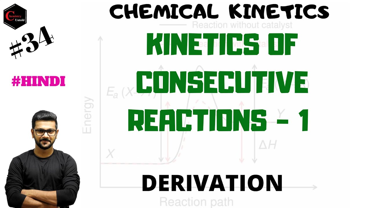 KINETICS OF CONSECUTIVE REACTIONS || STEADY STATE APPROXIMATION || RATE ...