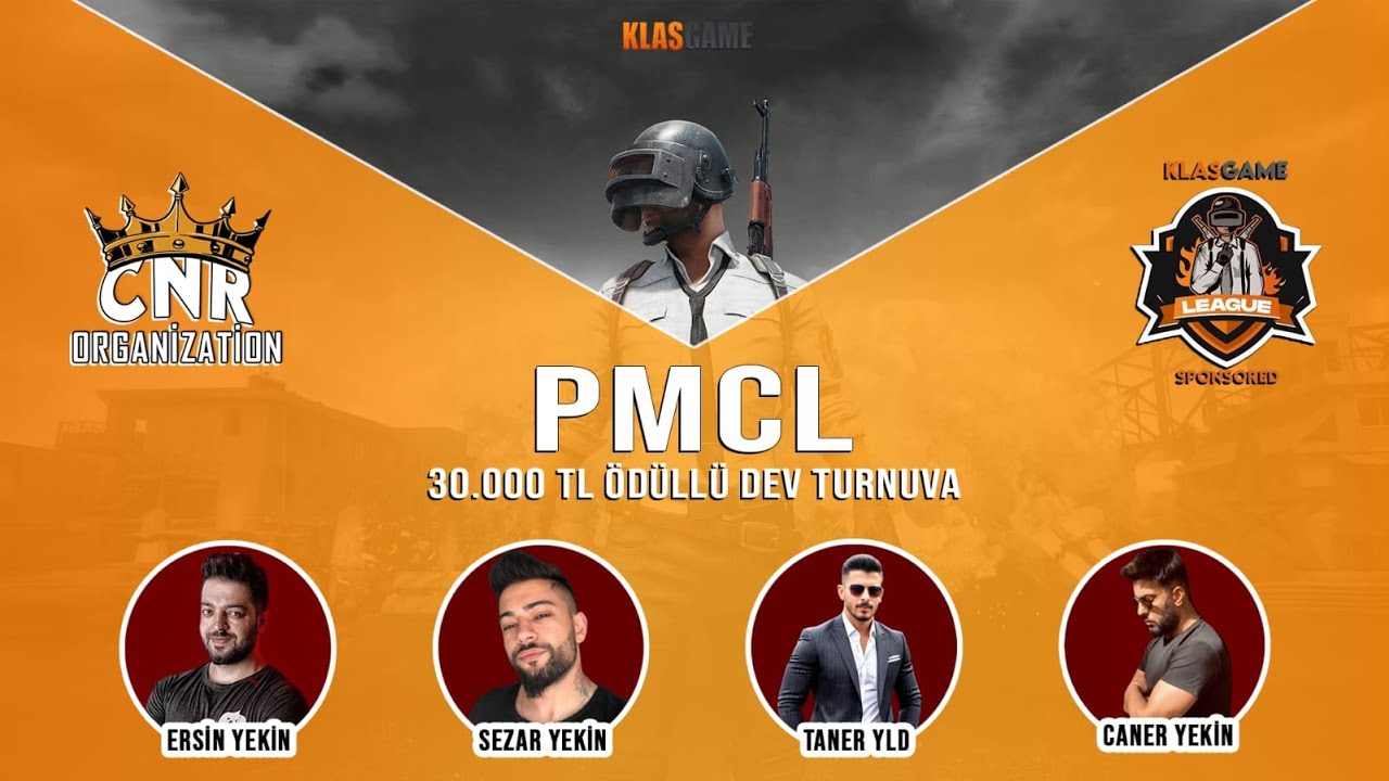 PMCL 30 BİN TL ÖDÜLLÜ 4.GÜN CNR ORGANİZASYON #pubgmobile #ersinyekin # ...