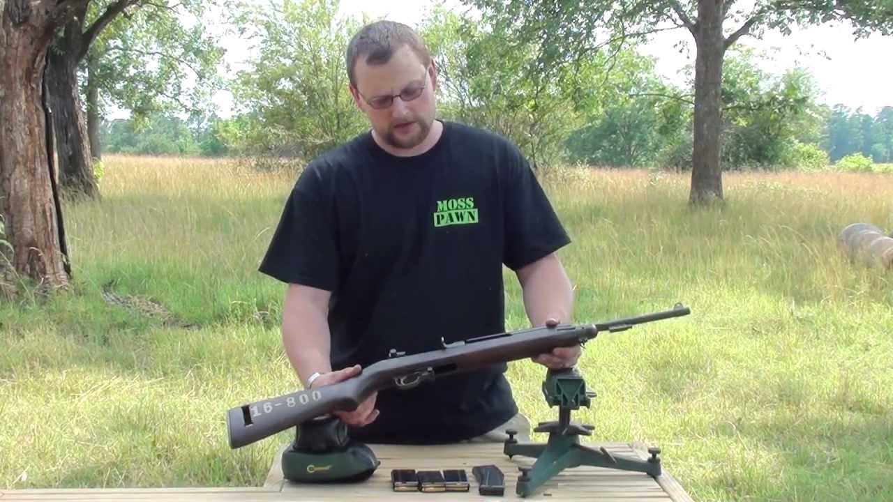 M1 Carbine .30 caliber WW2 Service Rifle - YouTube