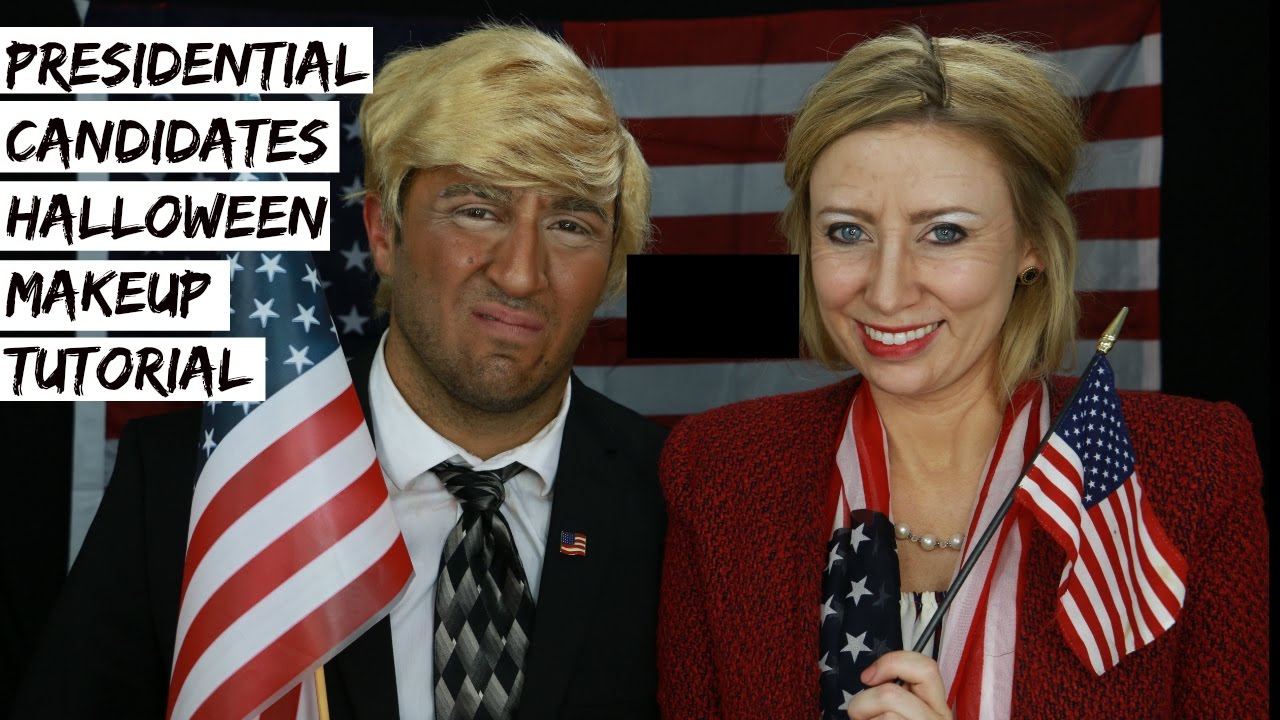 2016 Presidential Candidates Donald Trump and Hillary Clinton Halloween ...