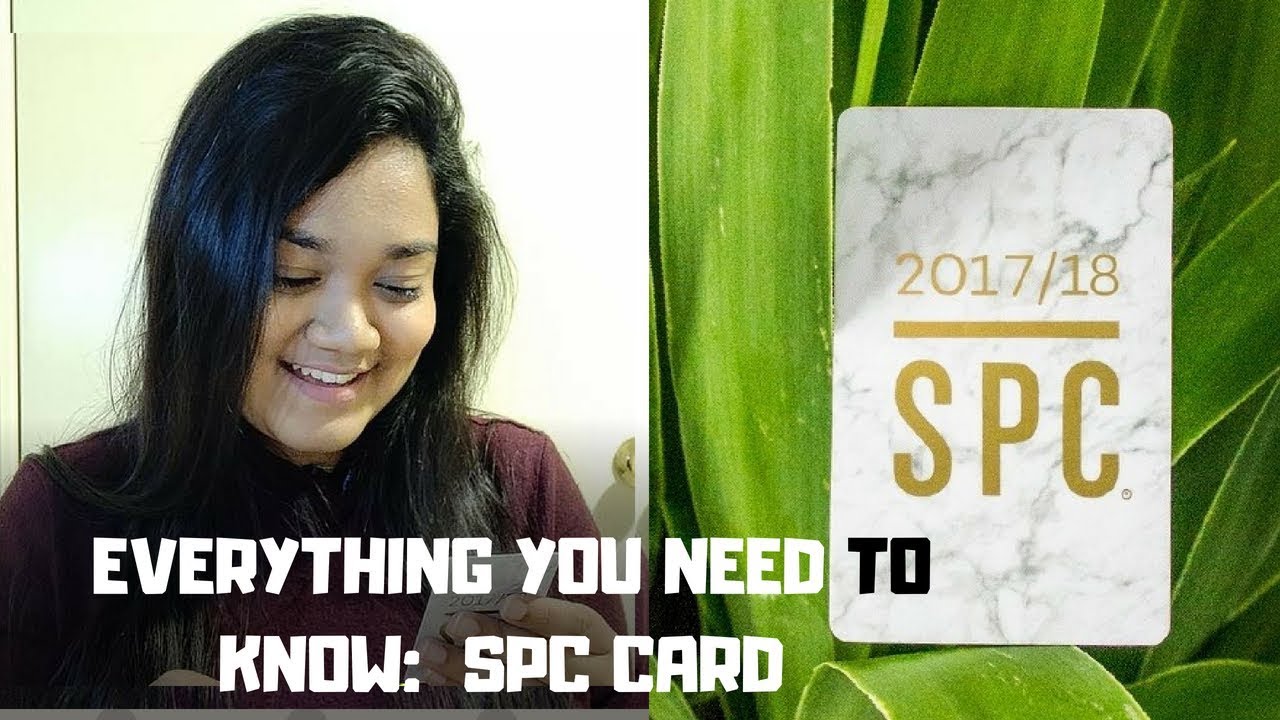 All you need to know: SPC CARD | 2018-2019 - YouTube