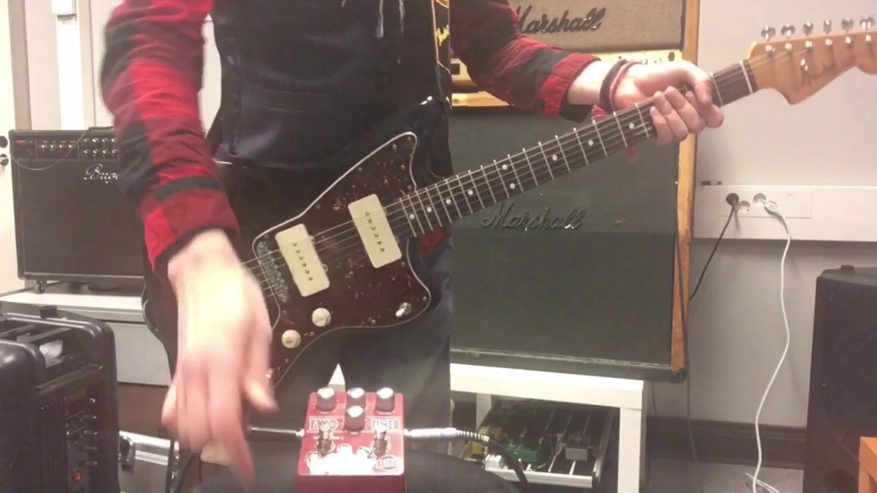 Pedals: BBE Two Timer Dual Delay ( w/ clean Marshall JCM800 + Fender Jazzmaster) - YouTube