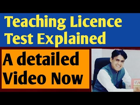 Teaching Licence Test Policy Explained || Must Watch || A Detailed ...