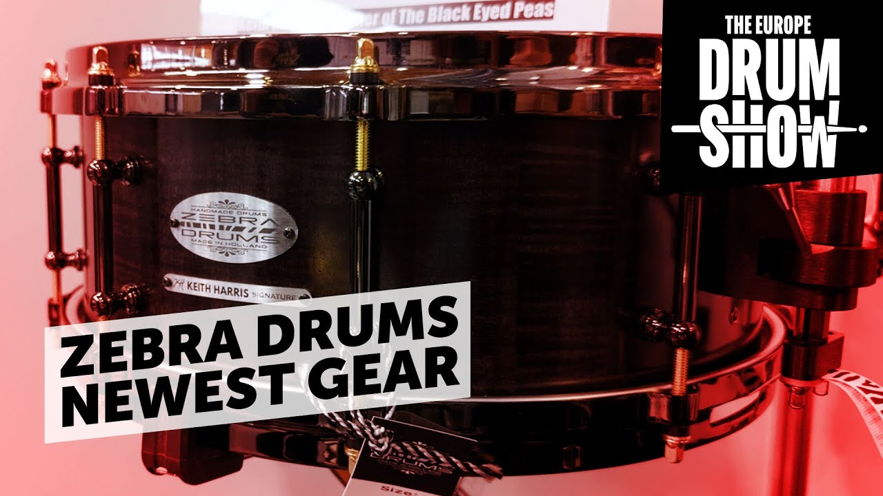 Zebra Drums @ The Europe Drum Show 2025 | Overview & Sound Demo - YouTube