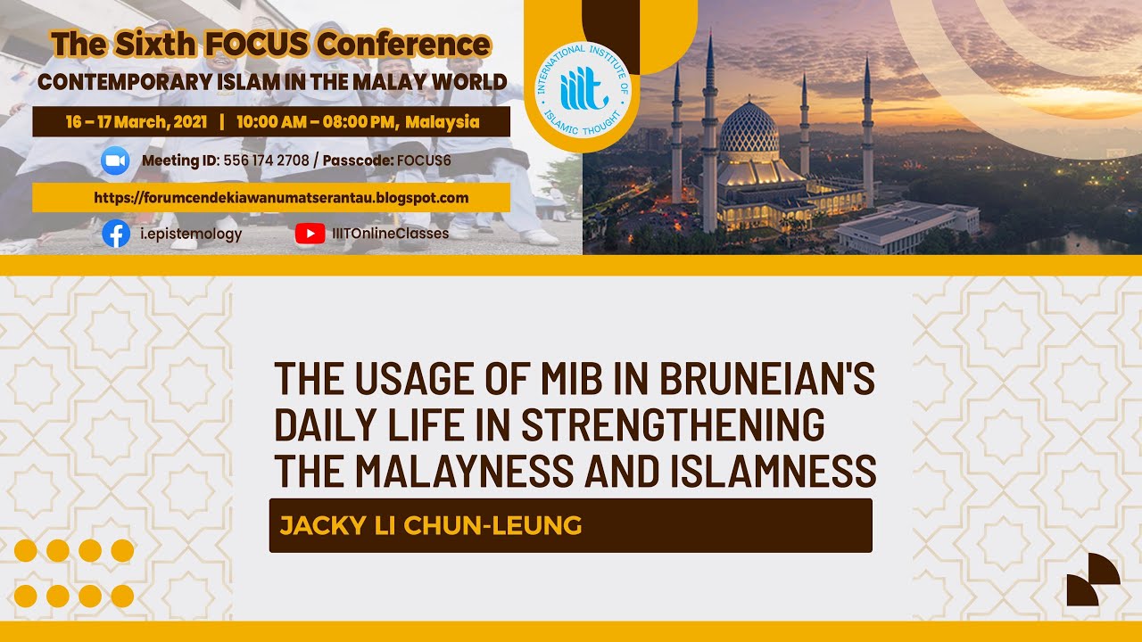 The usage of MIB in Bruneian's daily life in strengthening the ...
