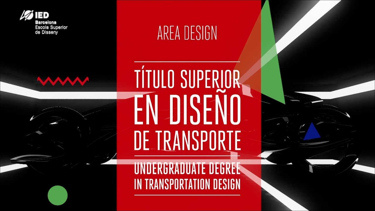 Transportation Design Projects | Proyectos Diseño de Transporte | IED ...