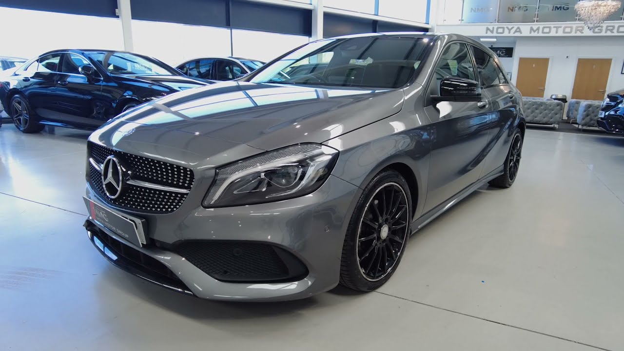 2017 MERCEDES-BENZ A-CLASS 2.1 A 200 D AMG LINE PREMIUM PLUS 5d - YouTube