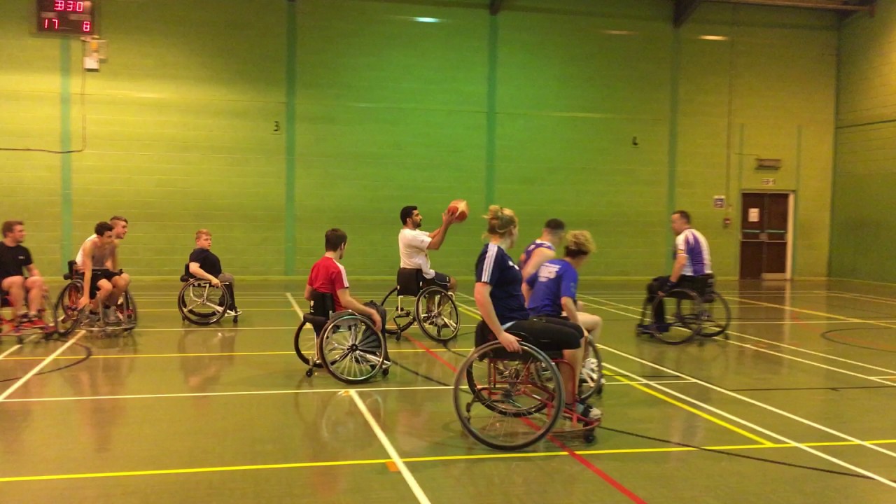 Swindon Shock Wheelchair Basketball - YouTube