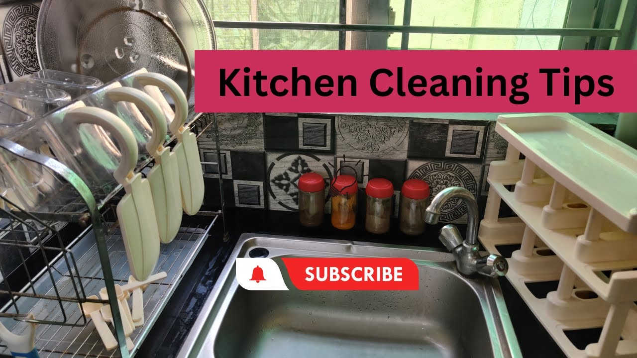 kitchen cleaning tips for busy moms | Realistic kitchen cleaning tips |Aaj Sab safai ker di ...