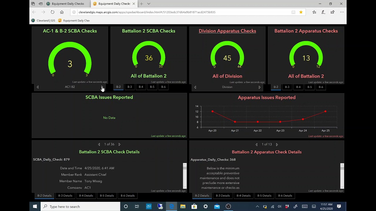 Equipment Check Dashboard Tutorial - YouTube