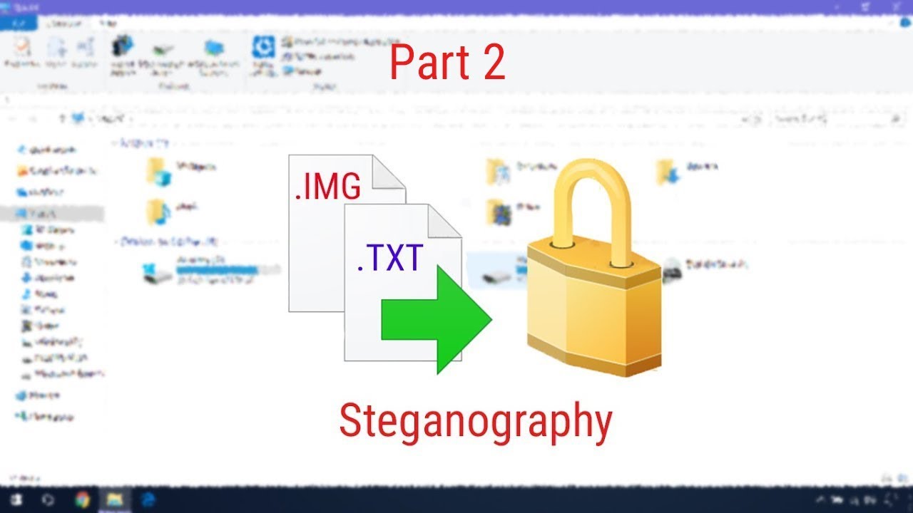 How to hide/embed data in an image with password (Steganography) - YouTube