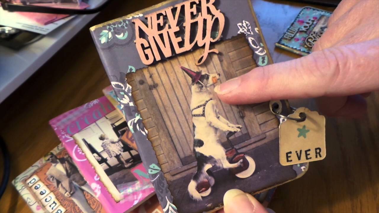 DOLLAR TREE CRAFT: UPCYCLED MINI COMPOSITION BOOKS SHARE & PROCESS ...