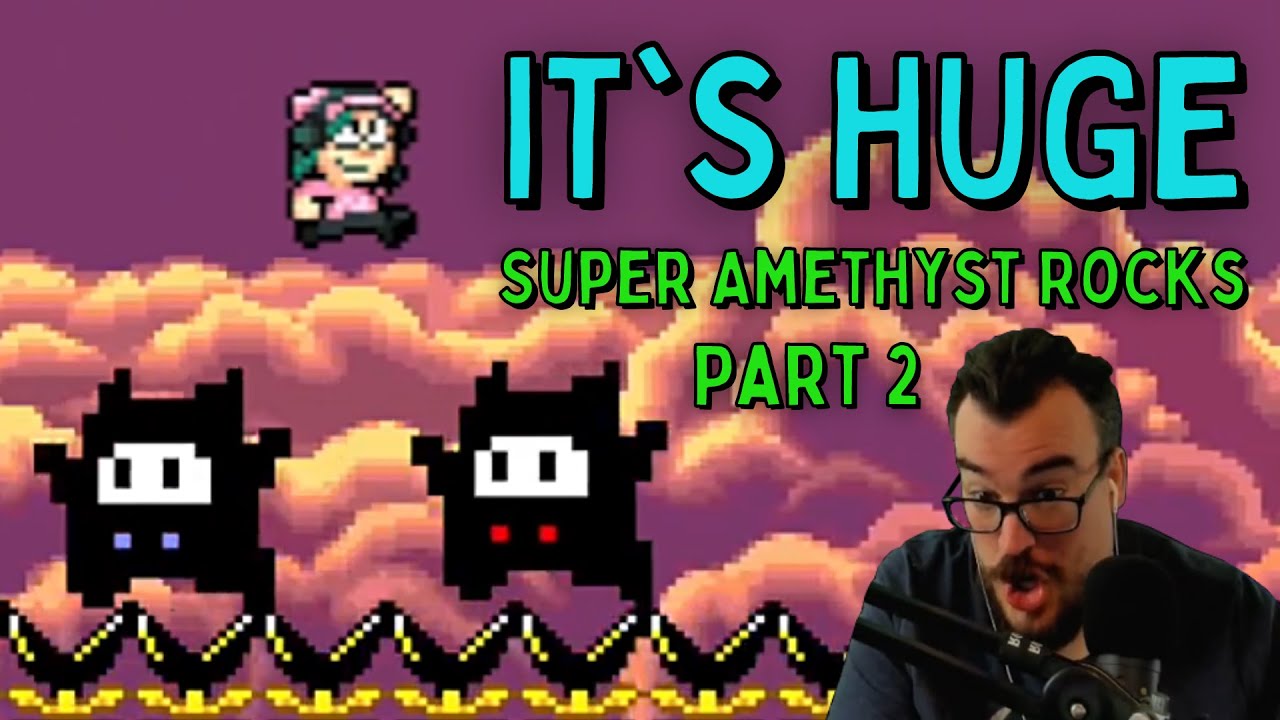 NOT THE MARIO MAKER! - Barb Plays Super Amethyst Rocks Part 2 - YouTube
