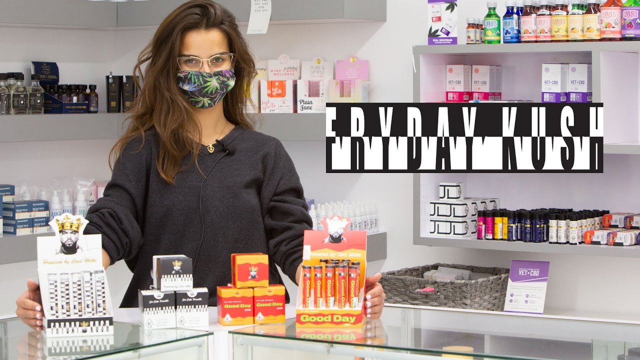 Friday Kush and Good Day Flower at Cana Sylmar - YouTube