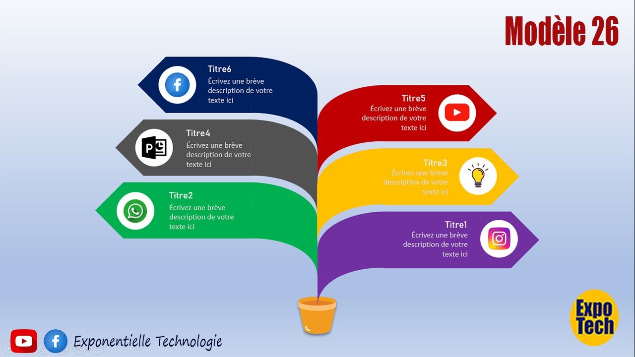 Modèle de présentation PowerPoint #26 - YouTube