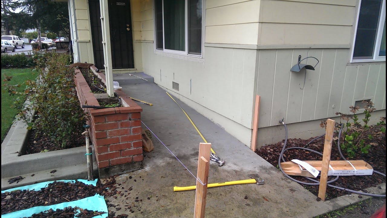 Building a Wheelchair Ramp...Planning & Layout (Part 1) - YouTube