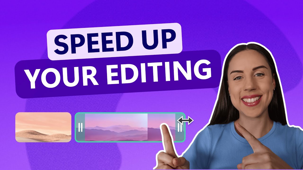 How to speed up video editing with gap removal - YouTube
