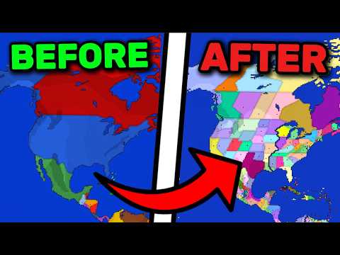 I Made EVERY Province In The World INDEPENDENT And THIS Happened...