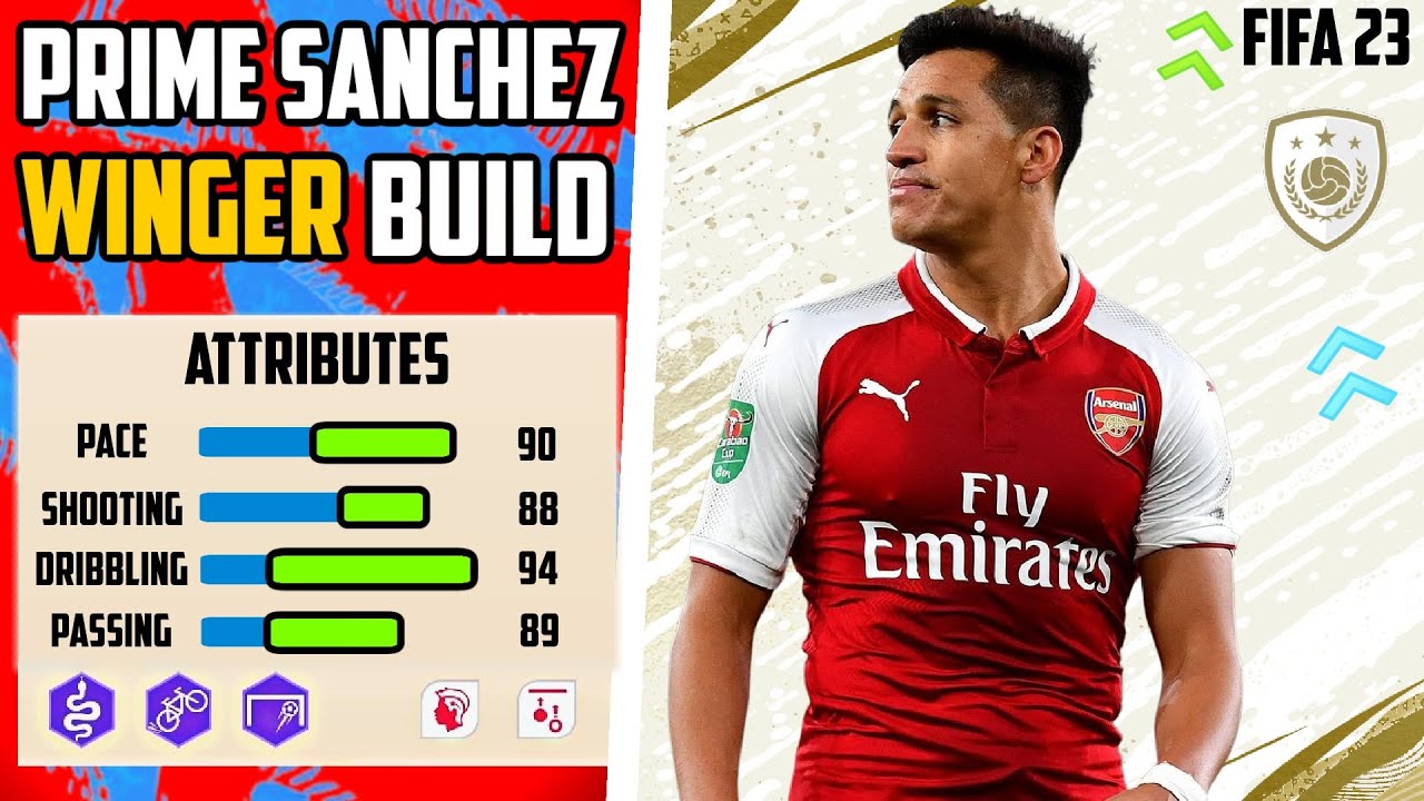 THE BEST *ICONIC* PRIME SANCHEZ WINGER BUILD ON FIFA 23 PRO CLUBS 🎯⚡ ...