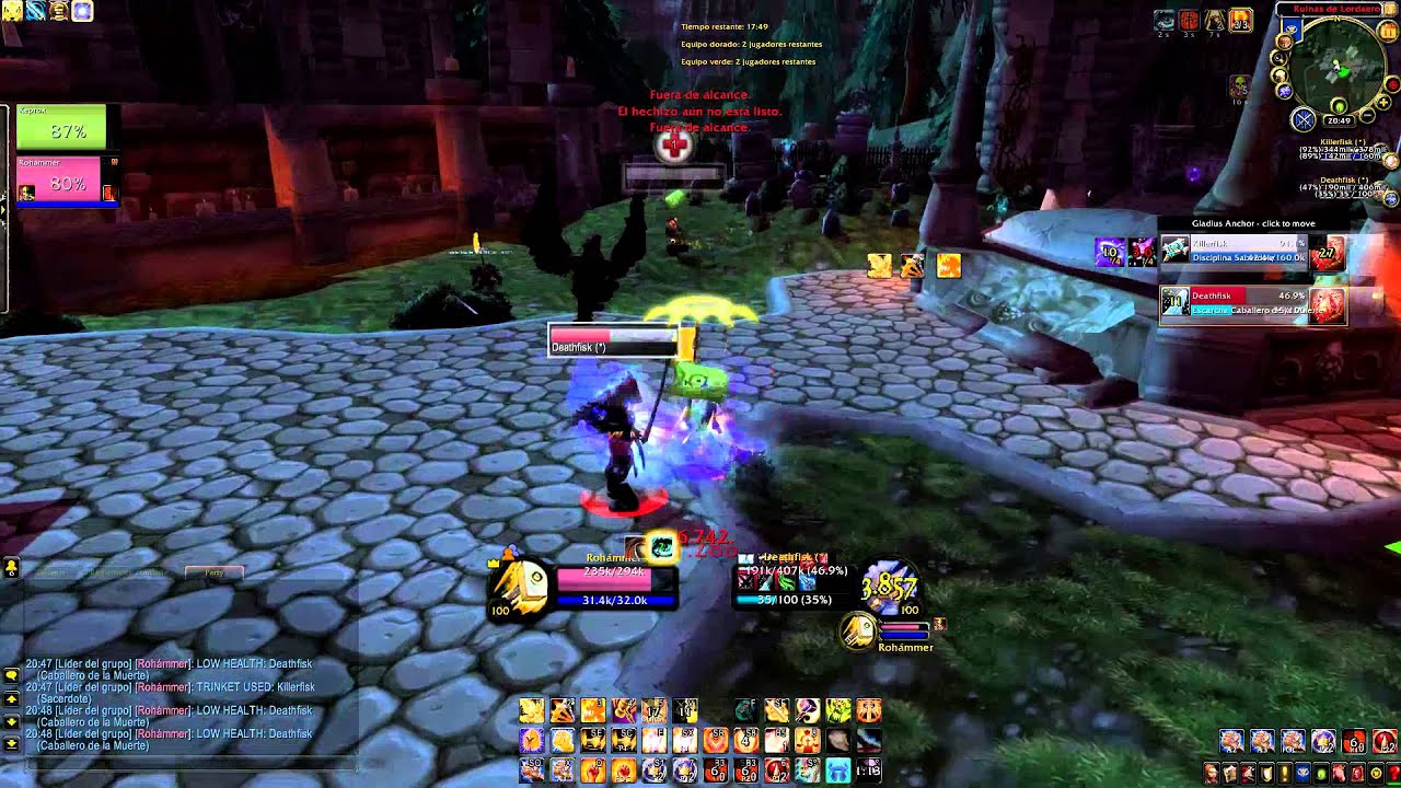 World of Warcraft -WoD- Retri/Hunter 2v2 - YouTube