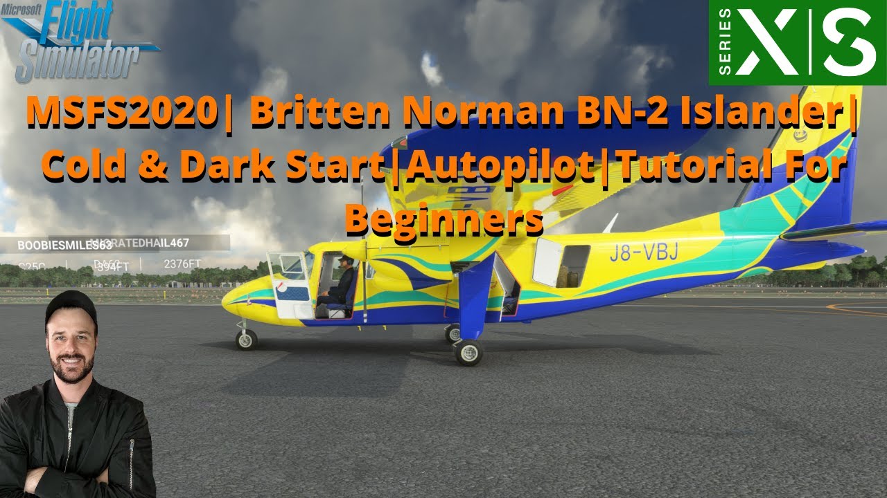 MSFS2020: Britten Norman BN-2 Islander | Cold & Dark Start | Autopilot ...