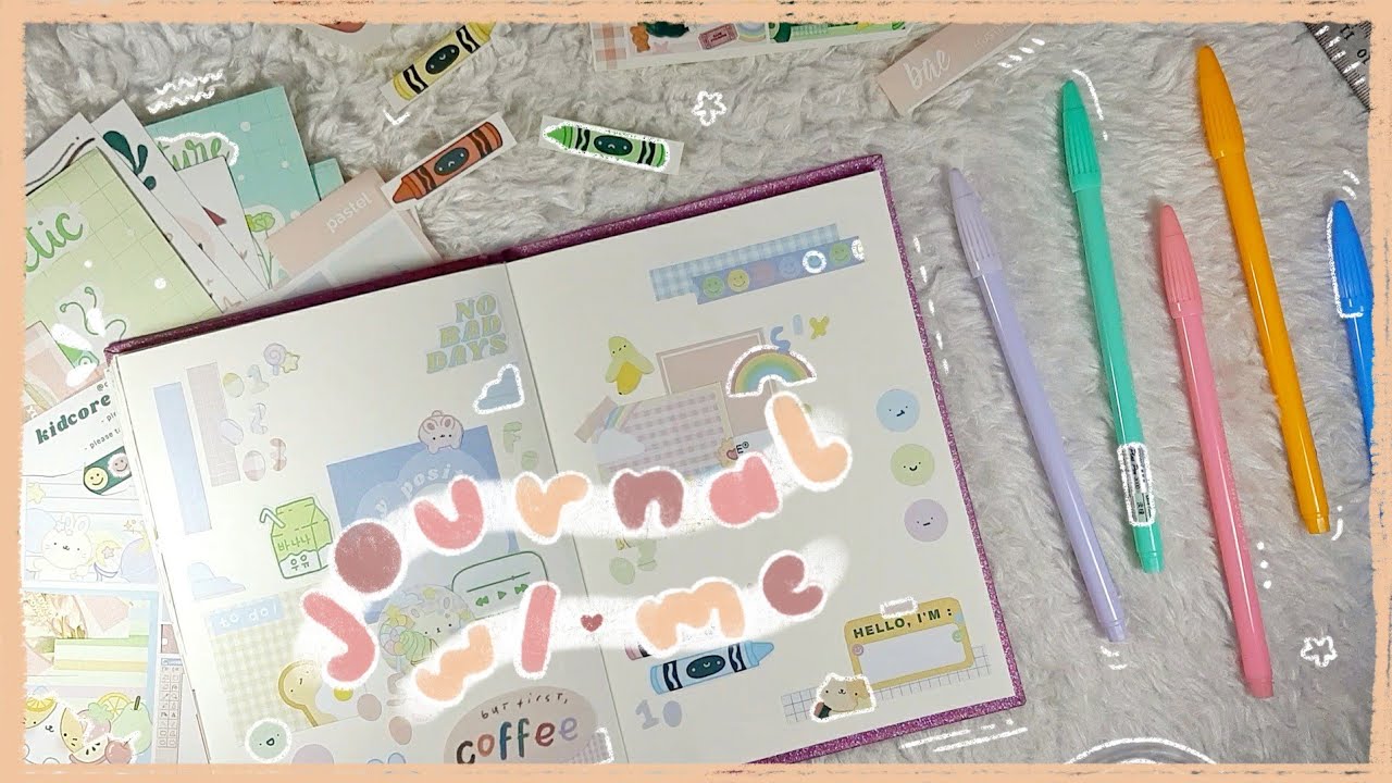 journaling using only free instagram printables ☆ - YouTube