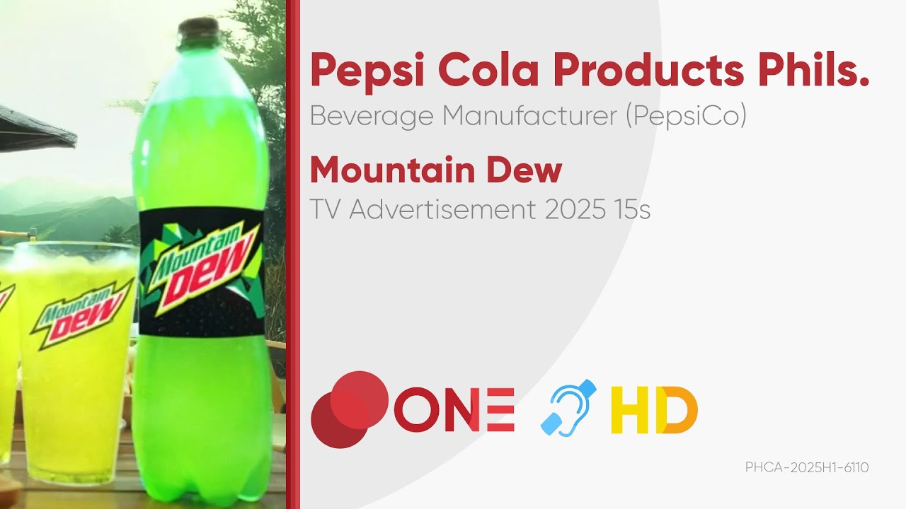 Mountain Dew TV Ad 2025 15s (Philippines) [CC/HD] - YouTube