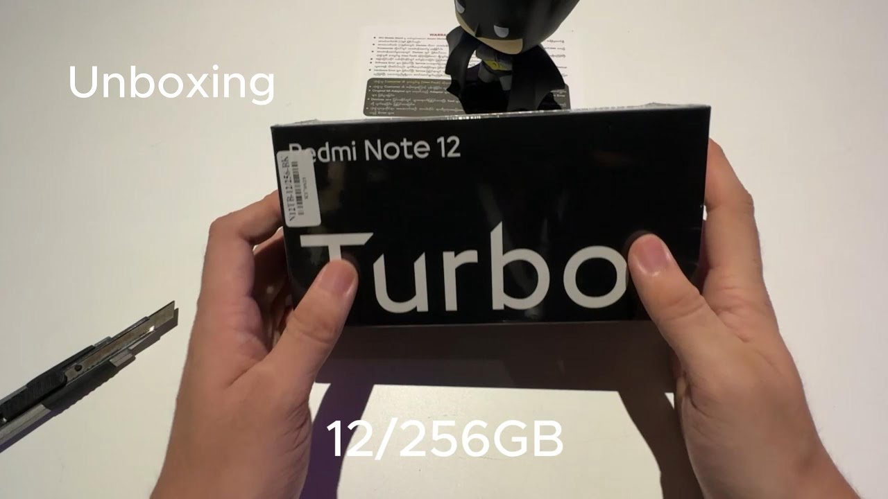 Redmi Note 12 Turbo unboxing and First Look - YouTube