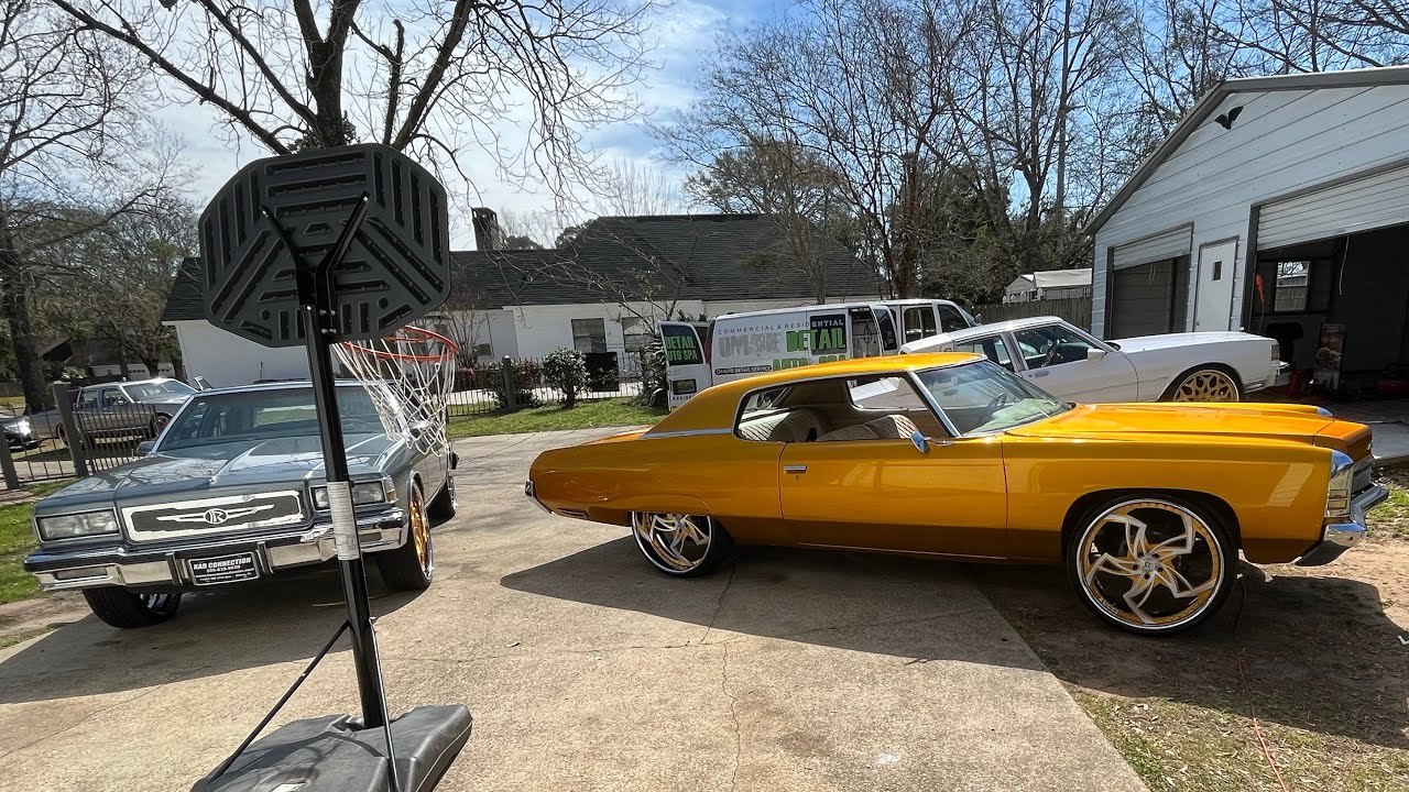 72 Donk an 3 LS Box Chevy Rucci - YouTube