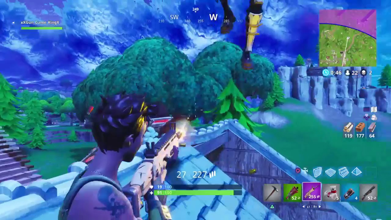 Fortnite #1 - first ever game! - YouTube