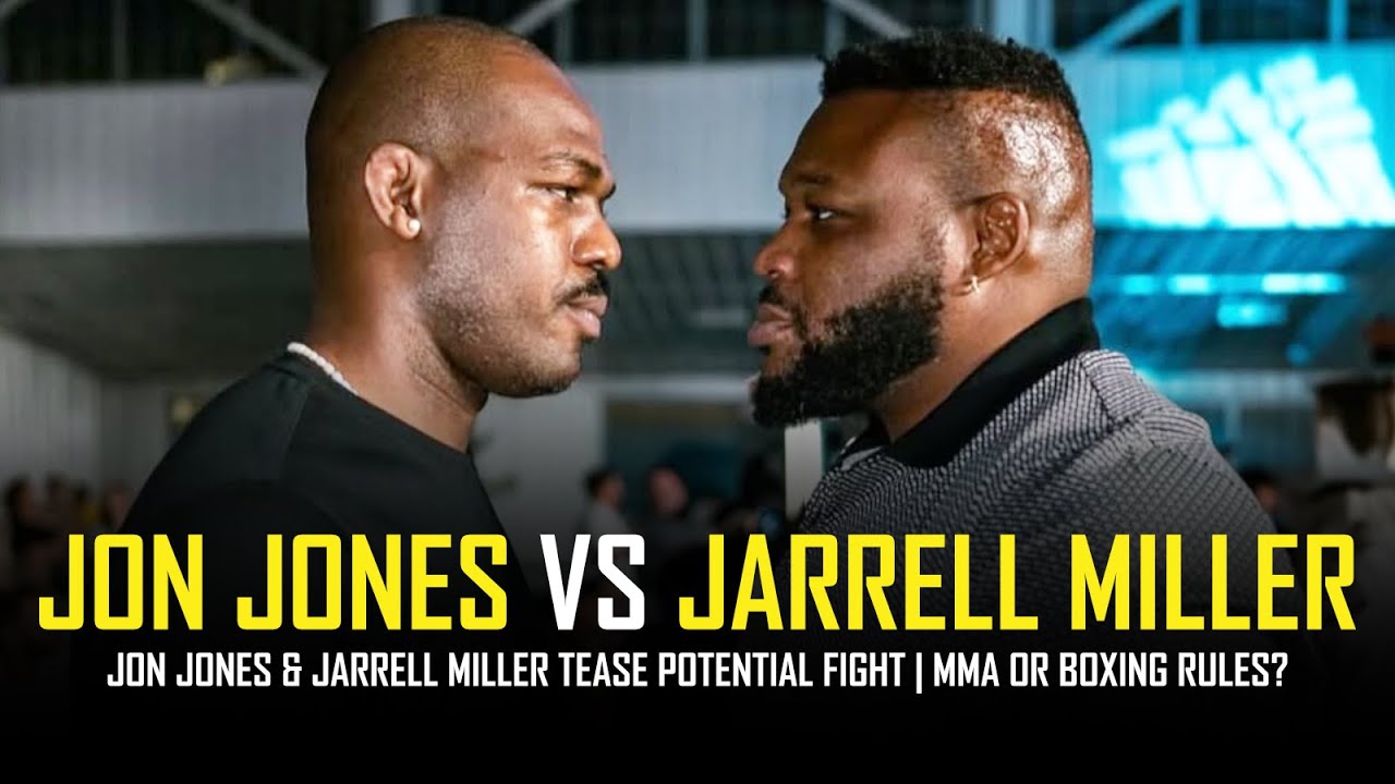 JON "BONES" JONES VS JARRELL MILLER 😱😱😱 - MMA OR BOXING RULES?? 🤔👀 ...