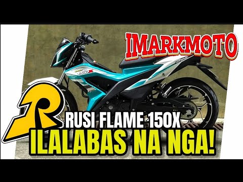 ILALABAS NA 🔥 The New RUSI Flame 150X #iMarkMoto - YouTube