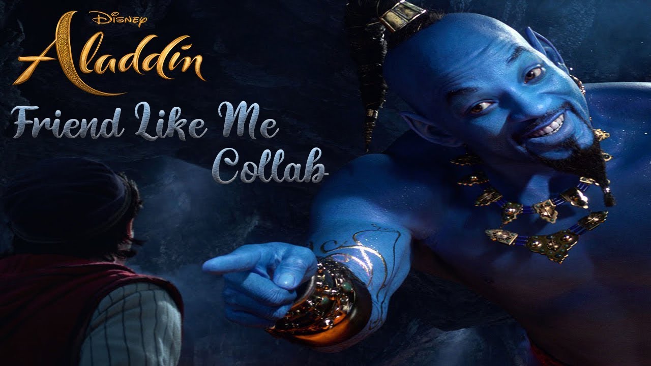 Aladdin 2019 // Friend Like Me Multilanguage Collaboration (9 Singers ...