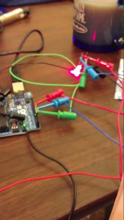 🔬Experiment with Arduino, RGB LED, Lilypad Accelerometer - YouTube