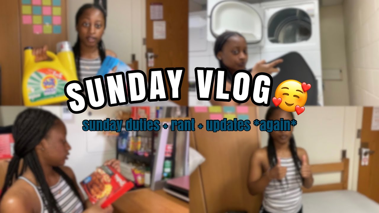 SUNDAY VLOG | laundry, rants, & updates *again* - YouTube