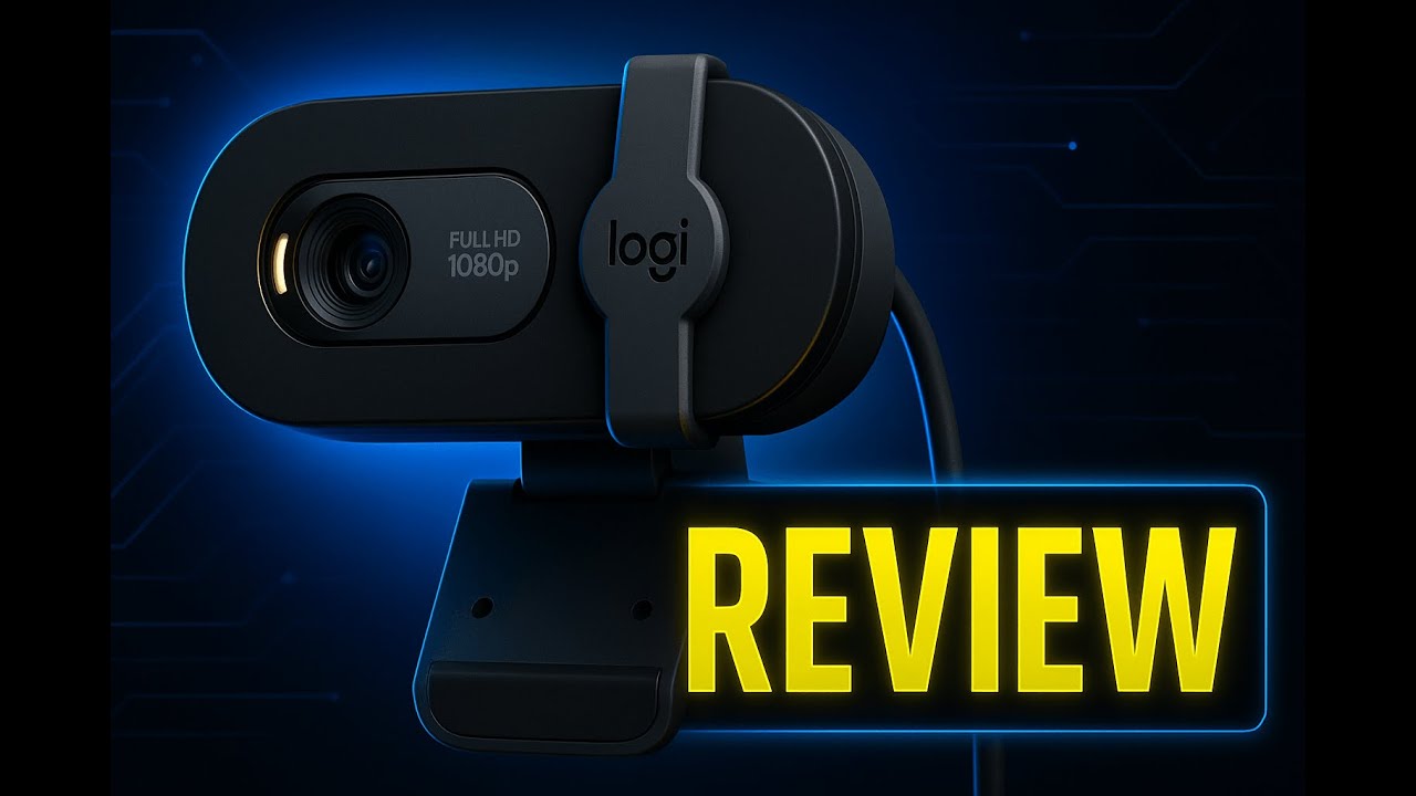 Review - Logitech Brio 101 Full HD 1080p Webcam for Meetings, Streaming ...