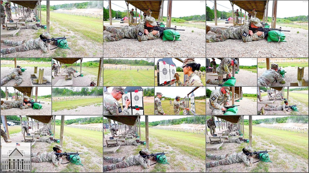 Soldiers Compete with M4 Rifles in Best Squad Challenge at Fort Leonard ...