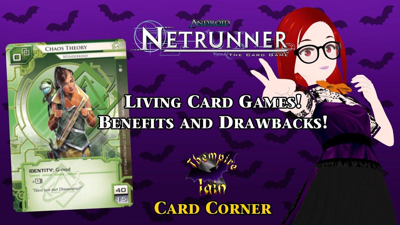 Netrunner: The Pros and Cons of Living Card Games - Card Corner - YouTube