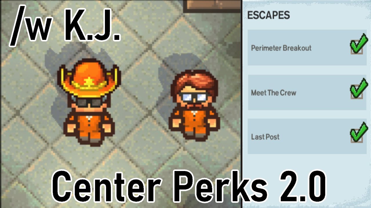 All escapes In Center Perks 2.0 /w K.J. - YouTube