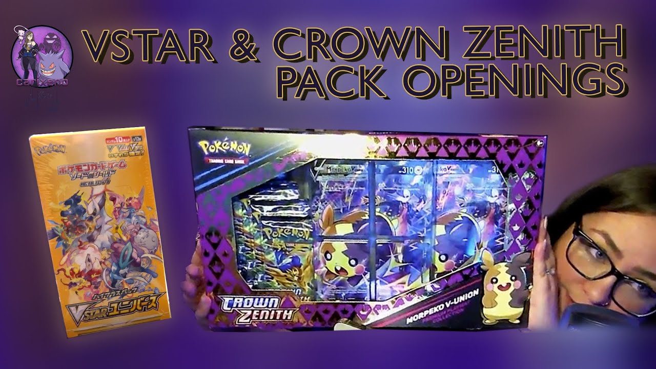 JAPANESE VSTAR/ CROWN ZENITH OPENING! - YouTube