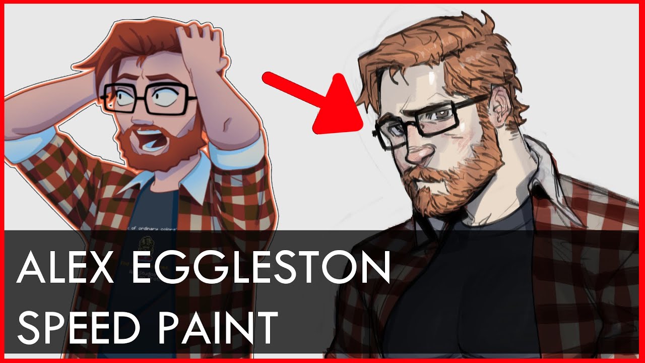 Alex Eggleston (YIIK) Speed Paint - YouTube