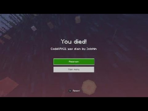 I got killed by a Dolphin? | Minecraft - YouTube