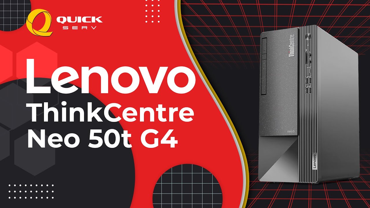 รีวิว - Lenovo ThinkCentre Neo 50t G4 ประสิทธิภาพสูง คุ้มค่า พอร์ตการ ...