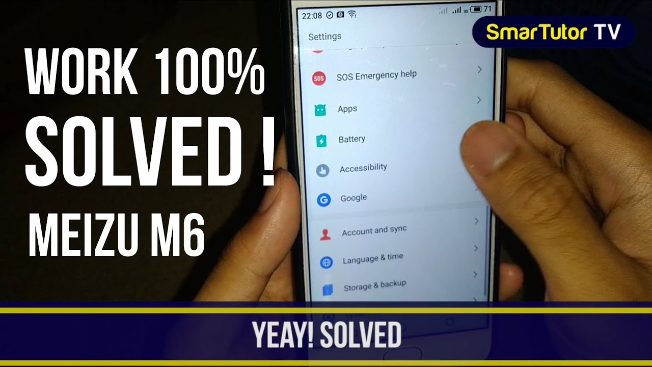 PROBLEM SOLVING: Cannot Open Settings Menu on Meizu | Force Close Problems - YouTube