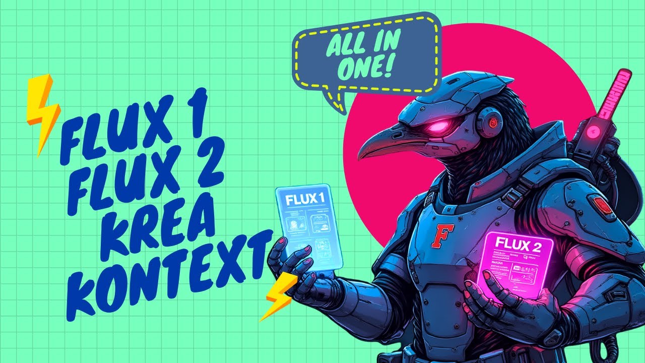 Mastering Flux: Full Workflow With Flux 1, Flux 2, Krea & Kontext (All-In-One Tutorial) - YouTube