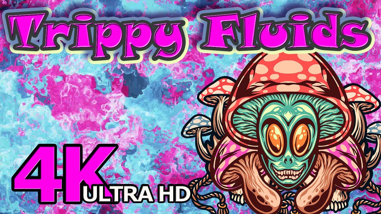 Abstract Liquid! | 1 Hour 4K Satisfaying Fluid Video! | Relaxing Music ...