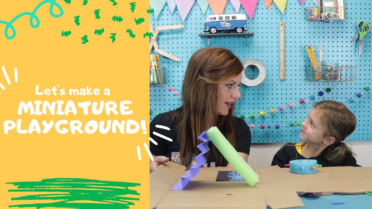 DIY Miniature Playground Model! - YouTube