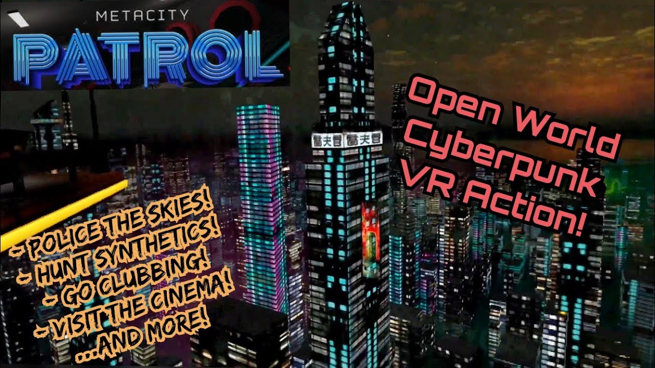 Becoming Blade Runner in METACITY PATROL | Quest 2 VR Gameplay - YouTube
